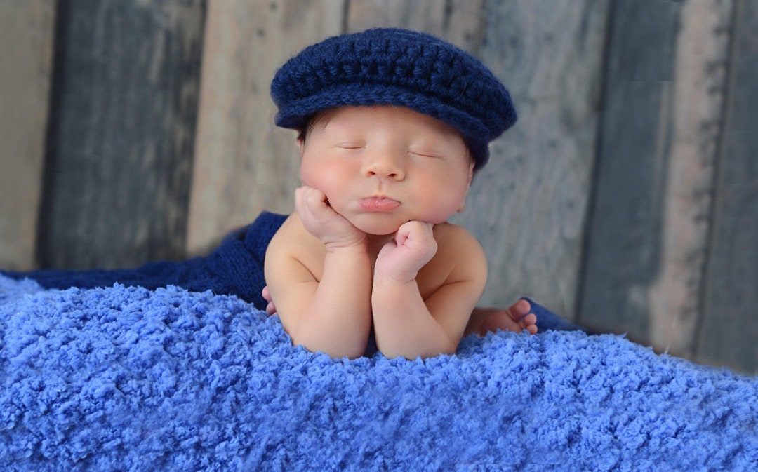 Baby Boy Hat 36 Colors Irish Wool Newsboy Hospital Cap for - Etsy