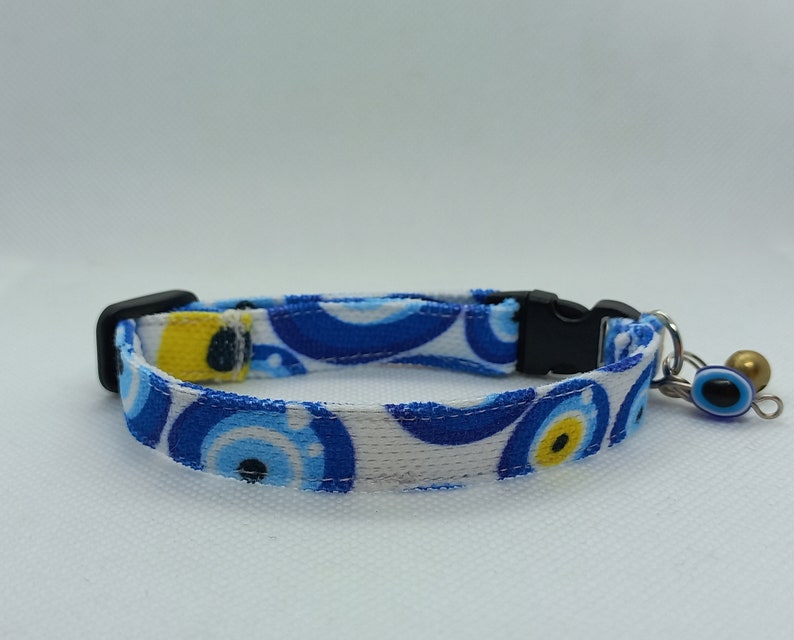 Evil Eye Cat Collar''turkish Evil Eye'' Evil - Etsy