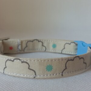 Cloud Cat Collar-''sun- Sky''- Beige Cloud Cat Collar/ Adjustable ...