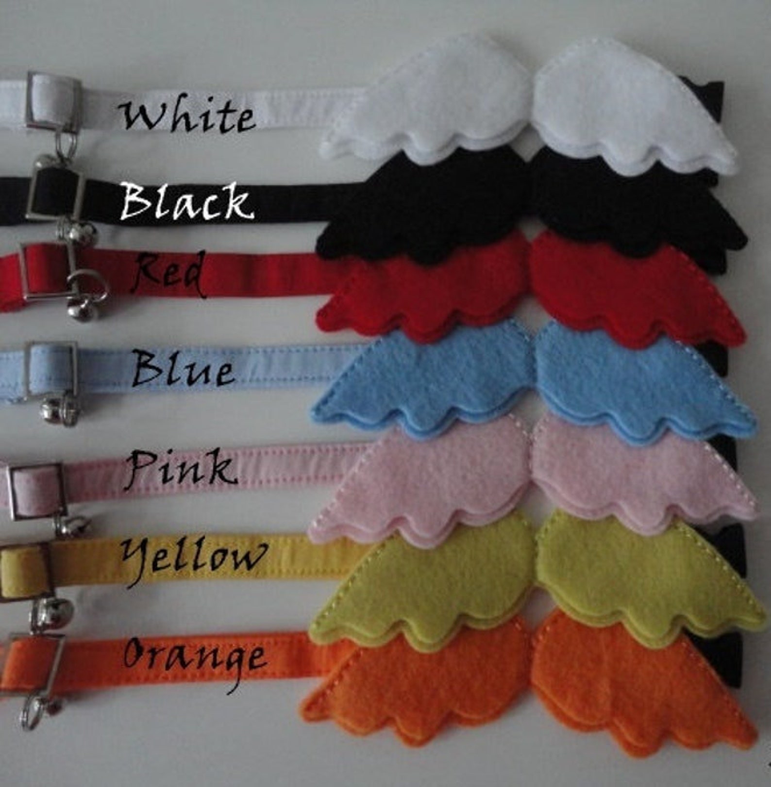 Angel Cat Collar/ Angel Wing Cat Costume''whitecolor - Etsy