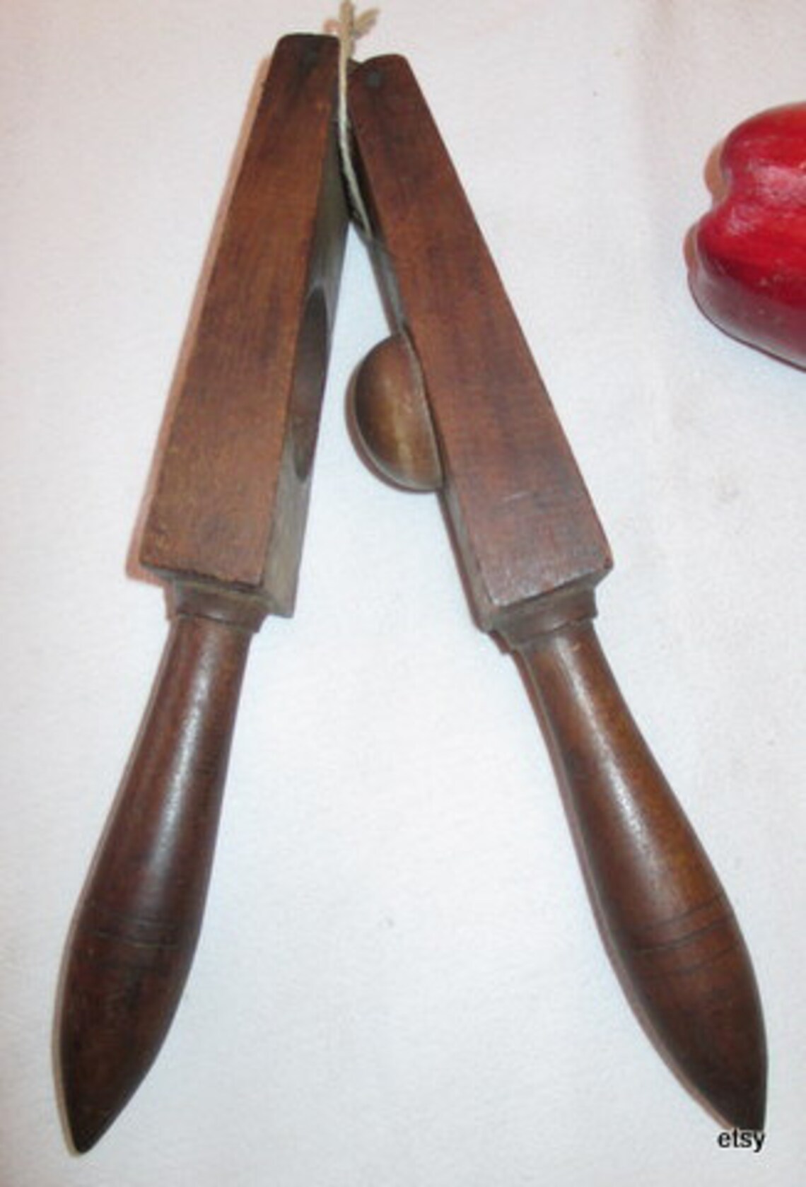 Lemon, Lemon Squeezer, Antique, Wooden Tool, 10 3/4 Has a Small Very ...