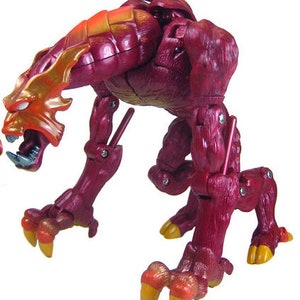 Visser Three Transformer Andalite/inferno Creature Animorph Scorpion - Etsy