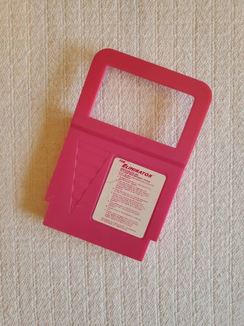 Original Nintendo Eliminator Cleaner Hot Pink by 3M - Etsy