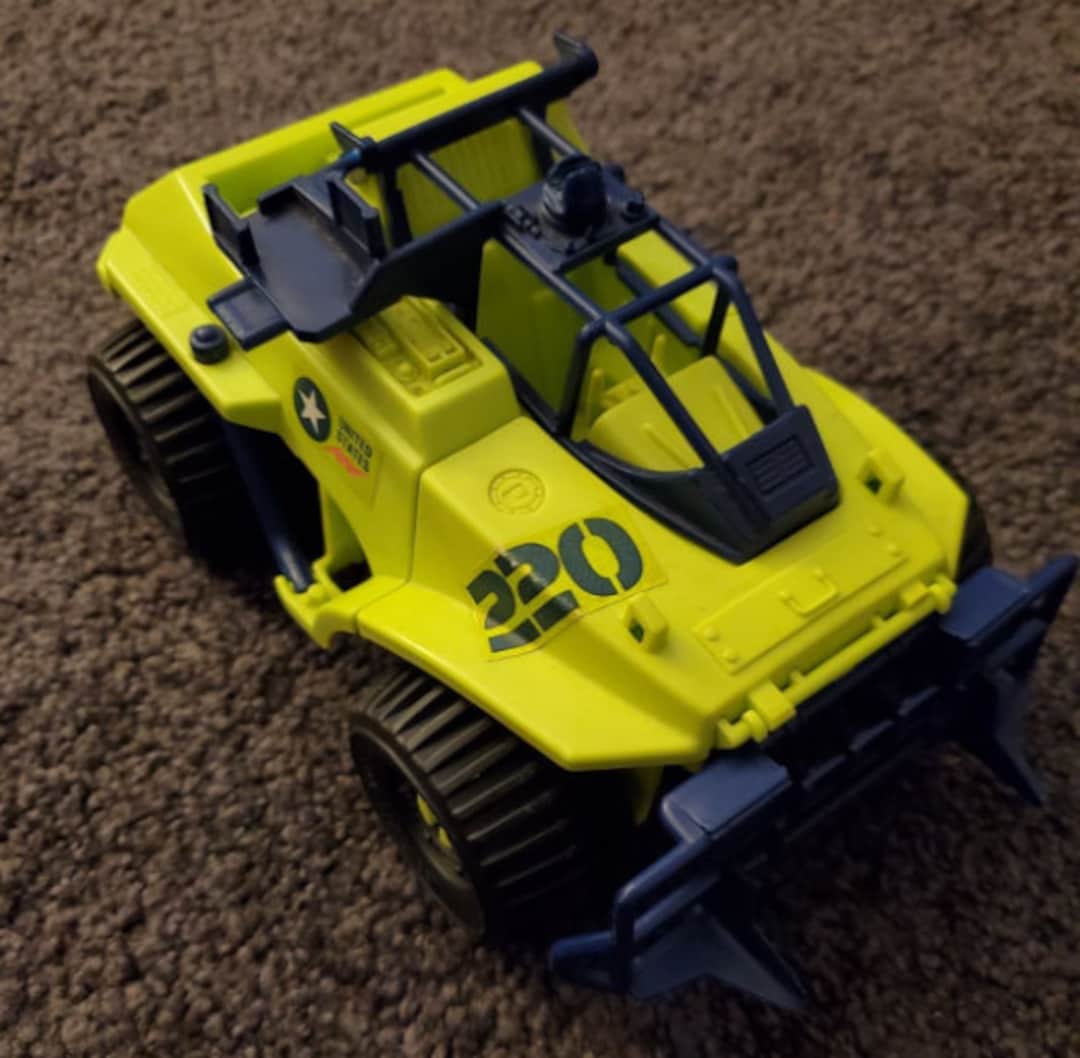 Vintage G.I. Joe Badger 220 Turbo Jeep - Etsy
