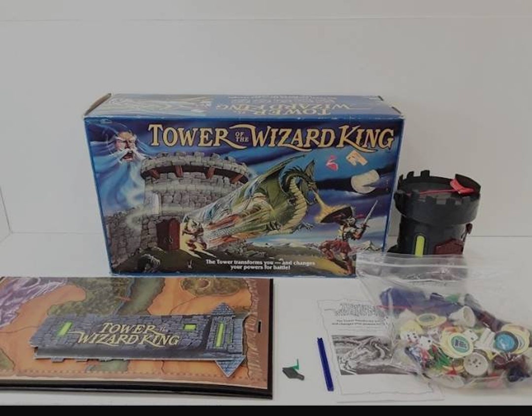Tower of the Wizard King Board Game - Etsy