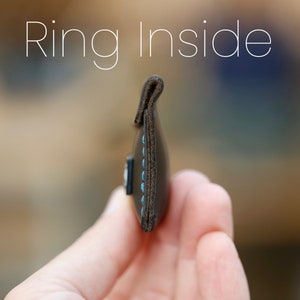 Leather Engagement Ring Pouch And/or Ring Bearer Pouch - Etsy