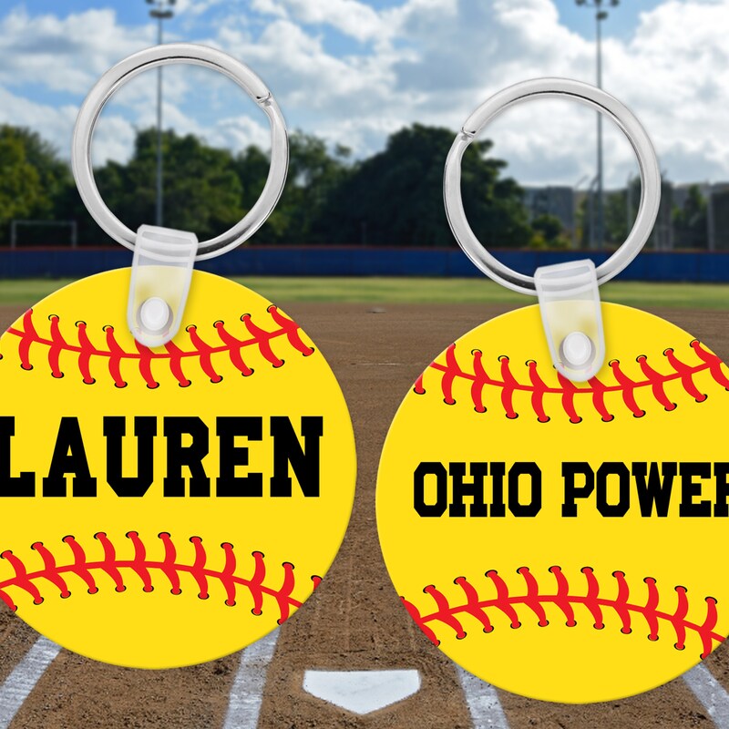 Softball Tags - Etsy