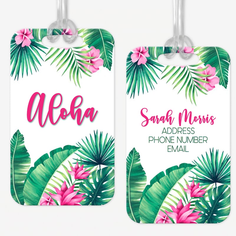 Hawaii Luggage Tag - Etsy