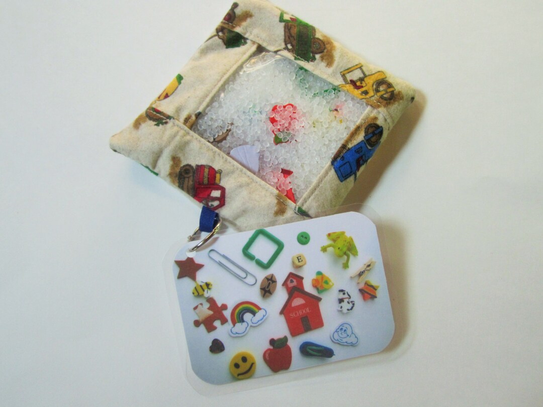 Construction Truck Busy Bag, Travel Toy, Quiet Activity, I Spy Bag - Etsy