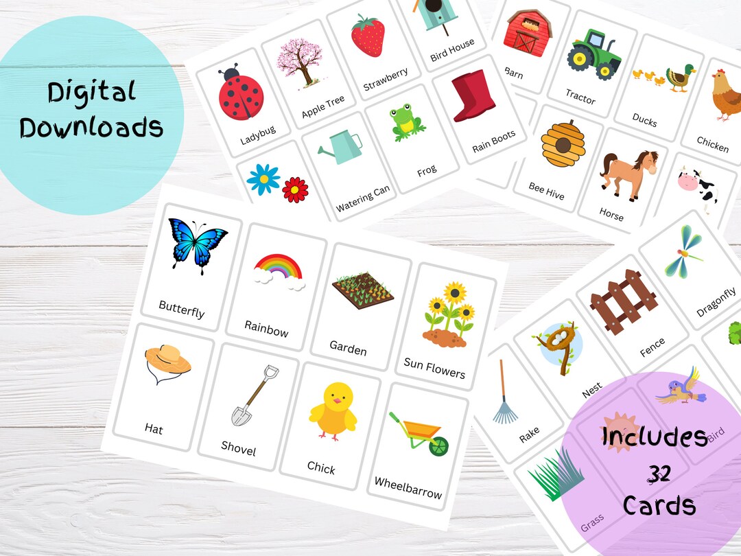 Spring Story Cards, Story Building Activity, Creativity Building ...