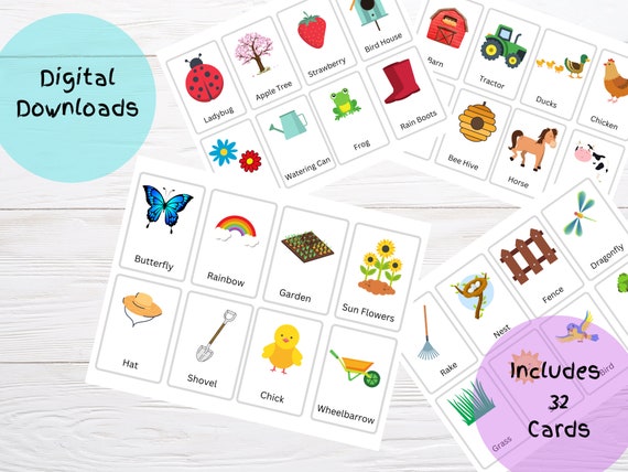 Spring Story Cards Story Building Activity Creativity - Etsy