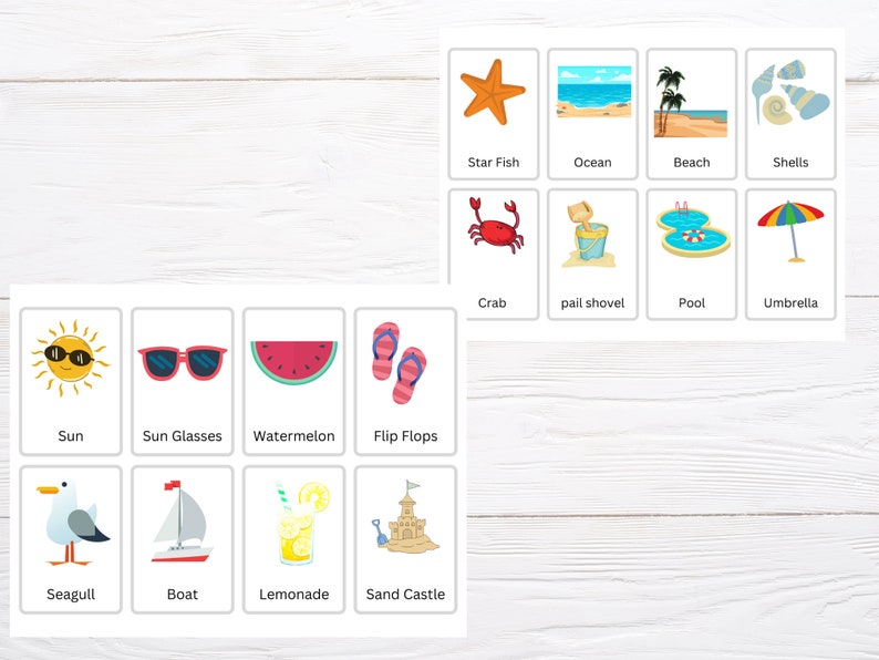 Summer Story Cards Story Building Activity Creativity - Etsy