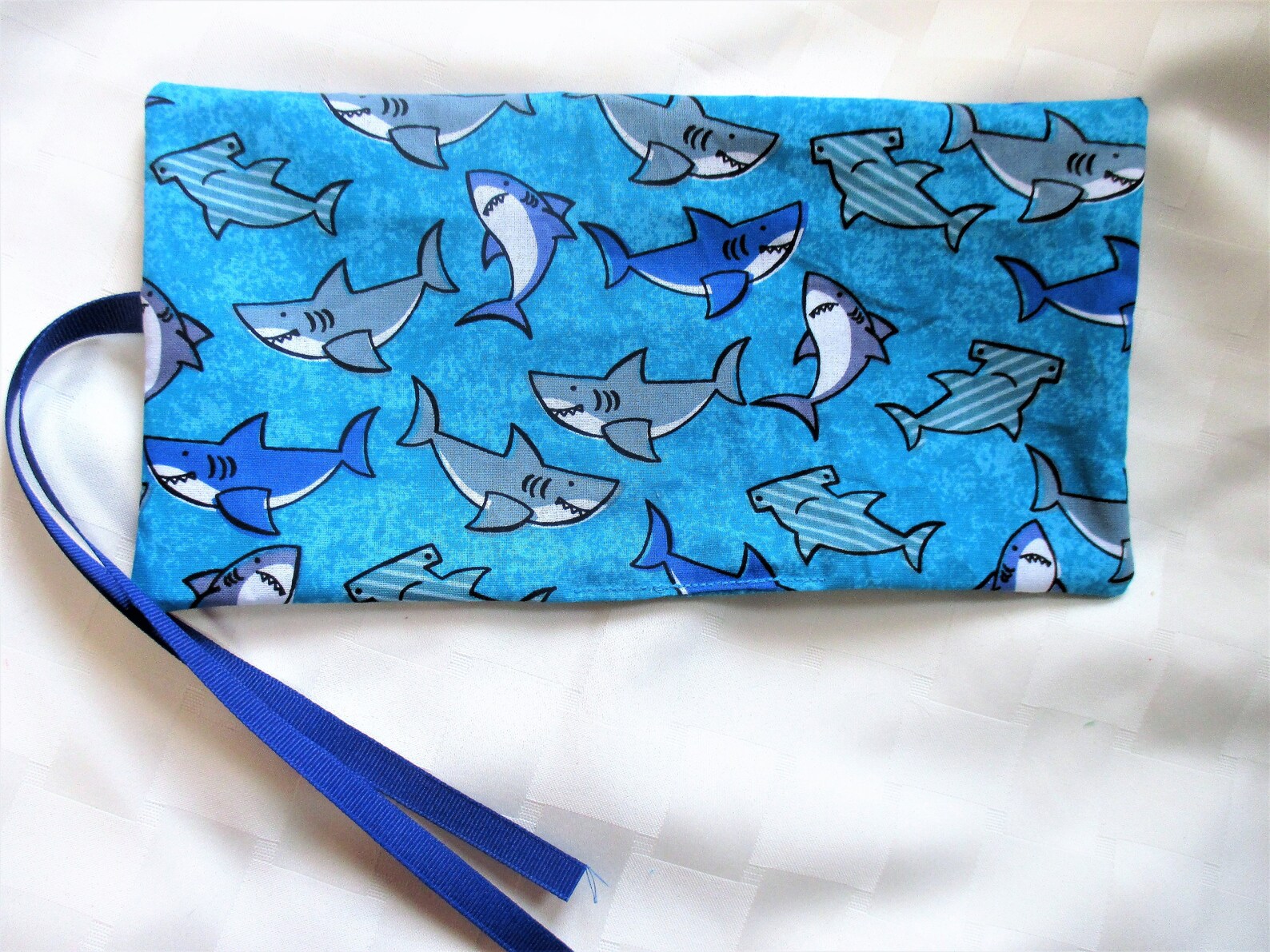 Shark Crayon Roll Crayon Wrap Party Favor Crayon Wallet | Etsy