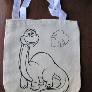 Color Your Own Children's Tote Bags, Birthday Gifts, Fun Activity - Etsy