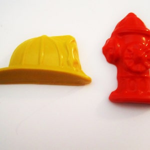 Fire Fighter Crayons, Party Favors, Goody Bags, Fire Fighter Party - Etsy