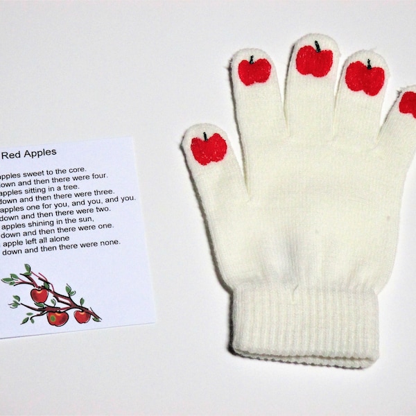 Apple Puppets - Etsy