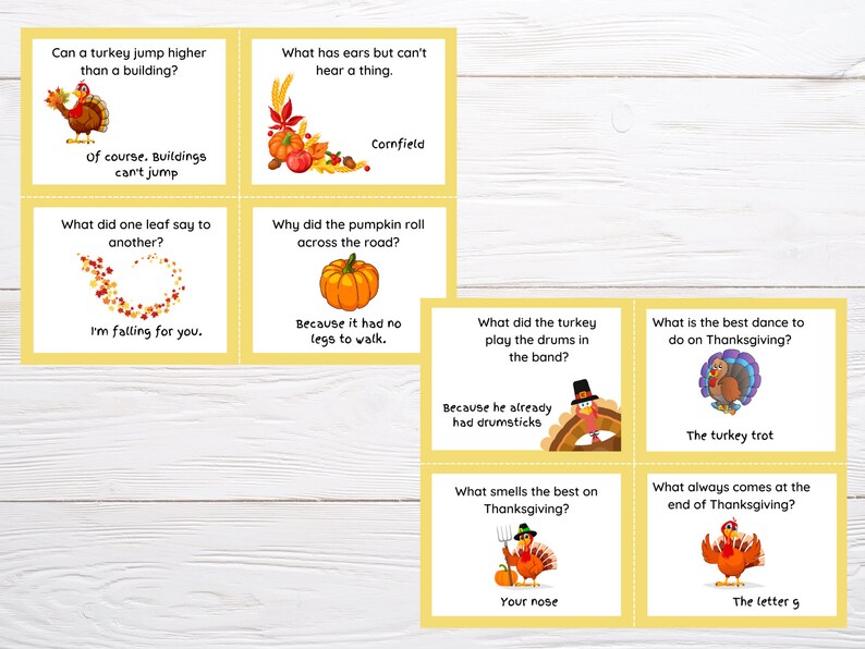 Thanksgiving Lunch Box Jokes for Kids, Printable Lunch Box Notes - Etsy