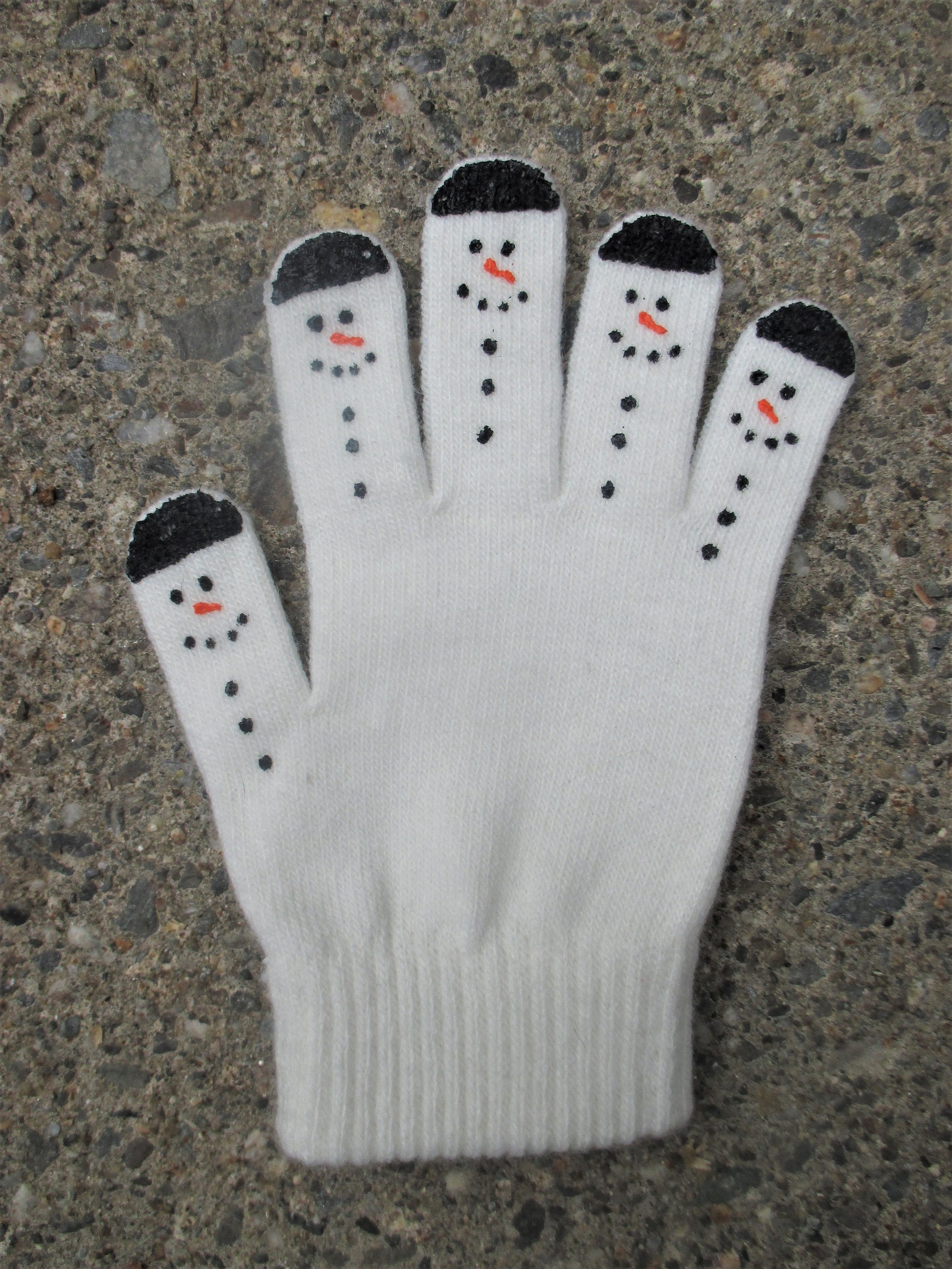 Snowman Hand Puppet Counting Activity Dramatic Play | Etsy