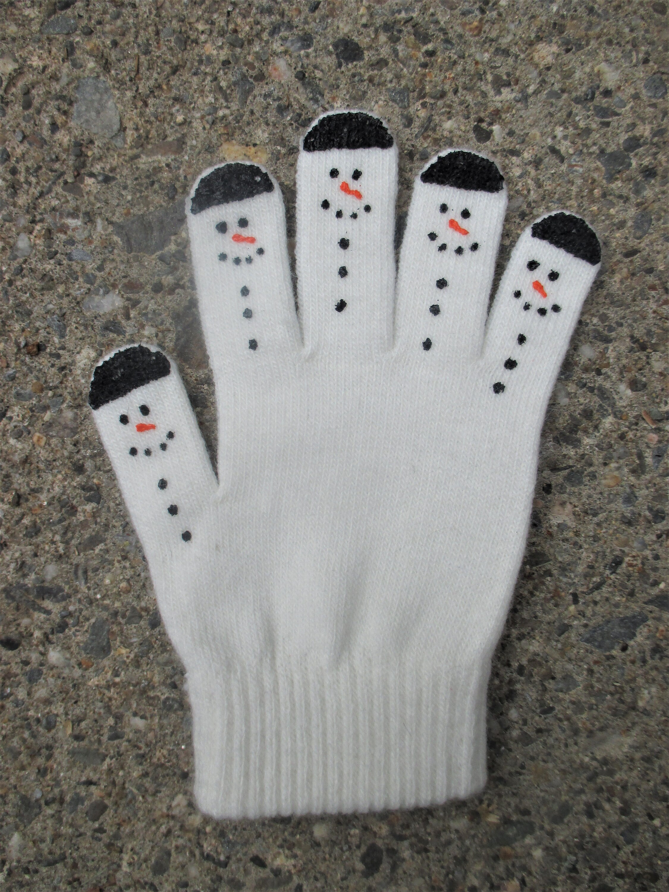 Snowman Hand Puppet Counting Activity Dramatic Play - Etsy