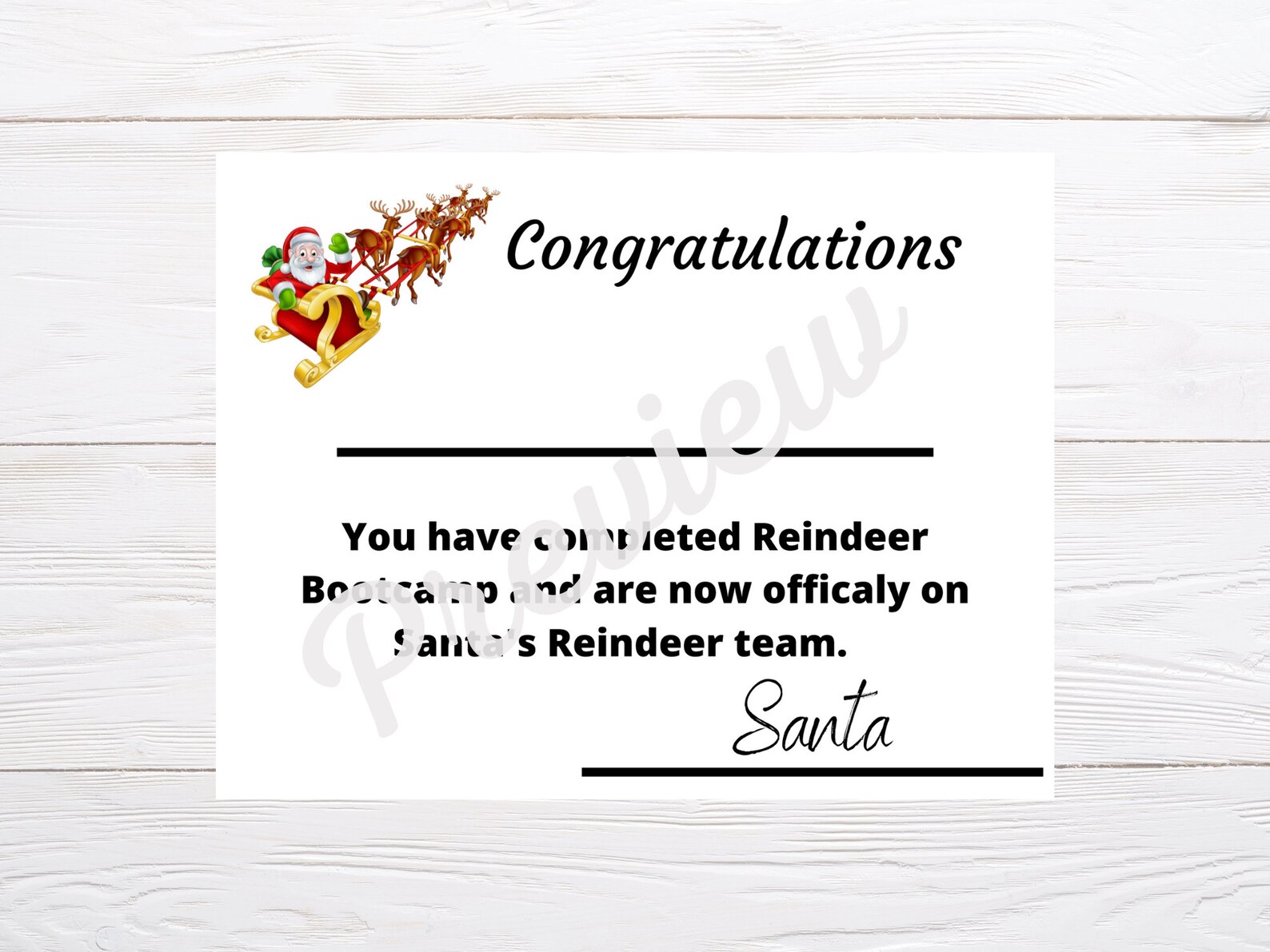 Christmas Reindeer Movement Activity, Gross Motor Activity, Holiday ...