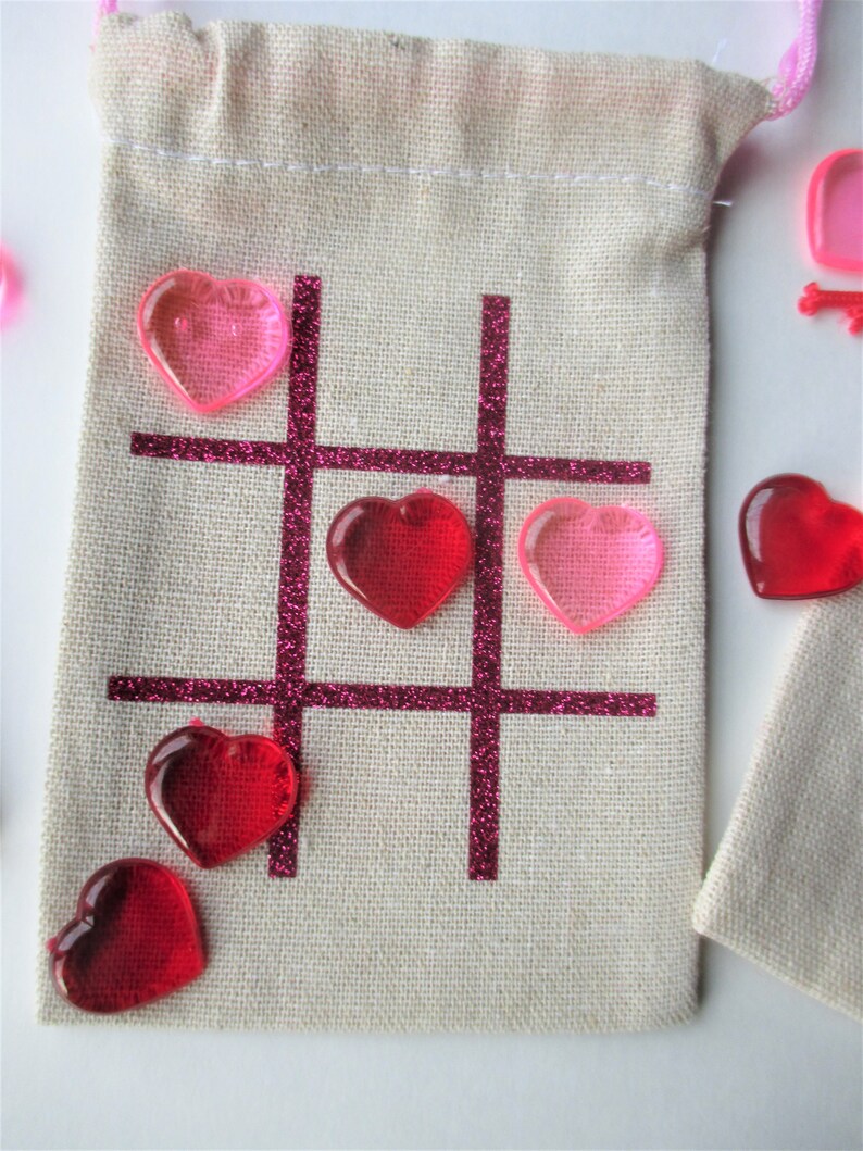 Valentine's Day Tic Tac Toe Game Classroom Valentines - Etsy