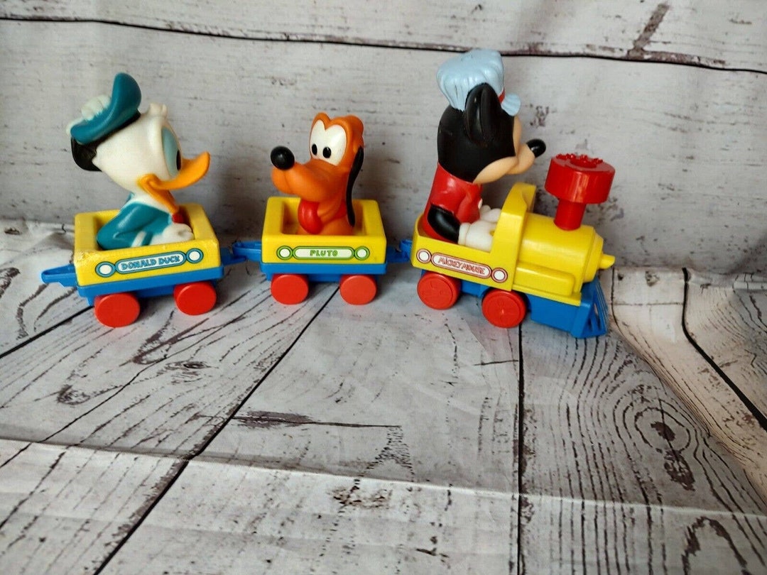 Mickey Mouse Engineer Mickey's Train Disney Vintage 1987 - Etsy