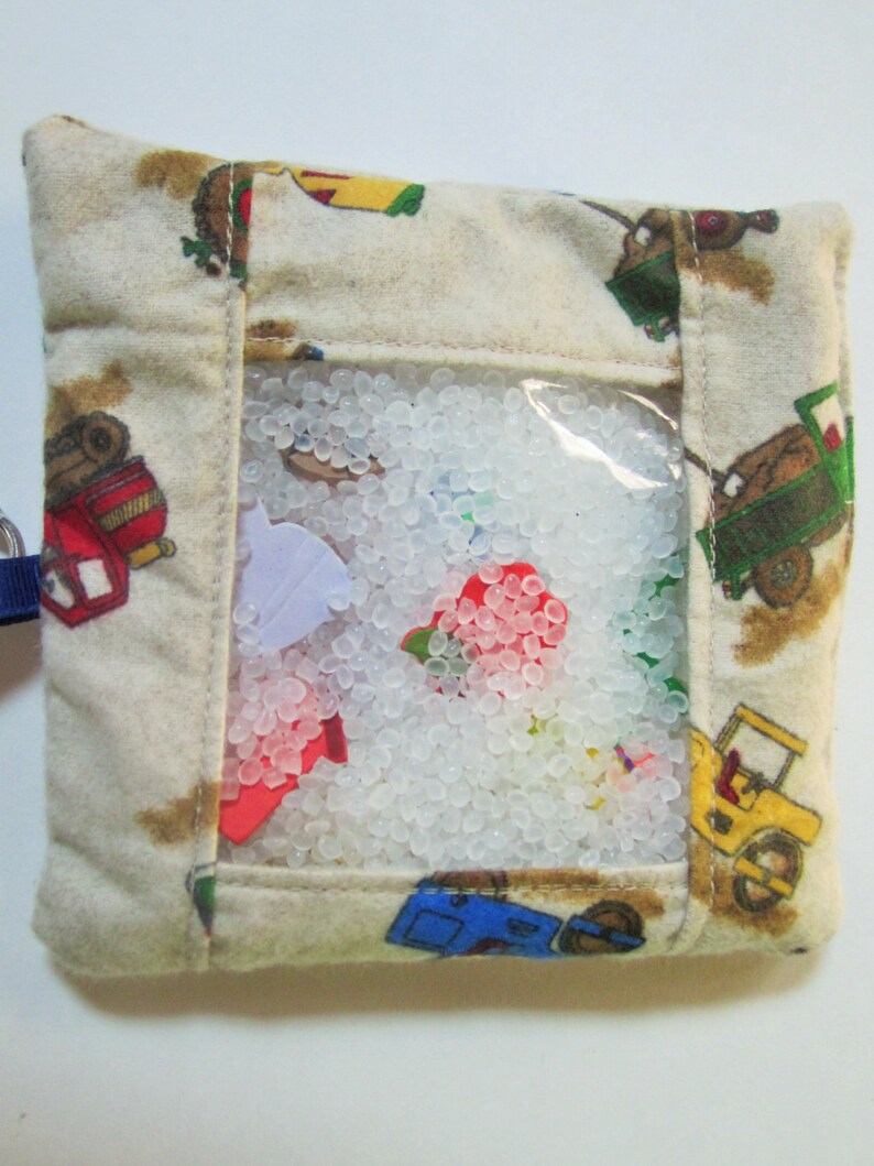 Construction Truck Busy Bag, Travel Toy, Quiet Activity, I Spy Bag - Etsy