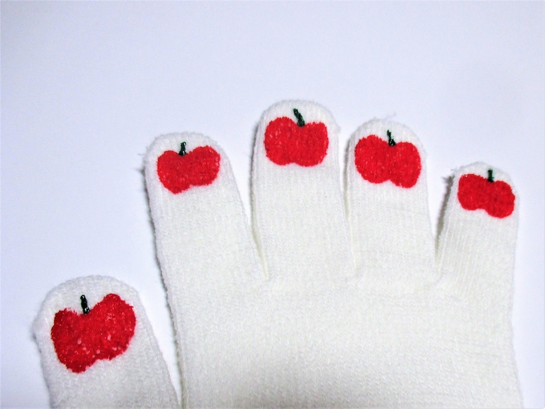 Apple hand puppet story telling teacher gift literacy | Etsy