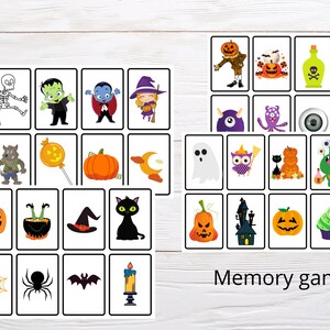 Halloween Printables, Halloween Games, Bingo, Scavenger Hunt, Coloring ...