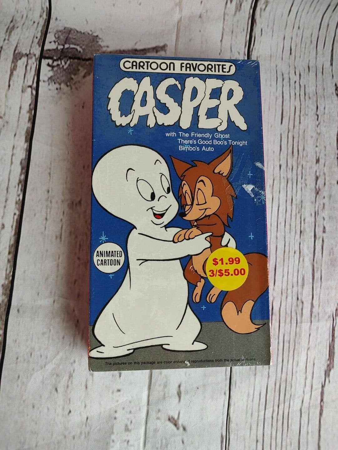 Casper Friendly Ghost VHS Tape Cartoon Favorites - There's Good Boos ...