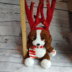 Dan Dee Sad Sam Animated Singing Light Reindeer Plush NOT WORKING - Etsy