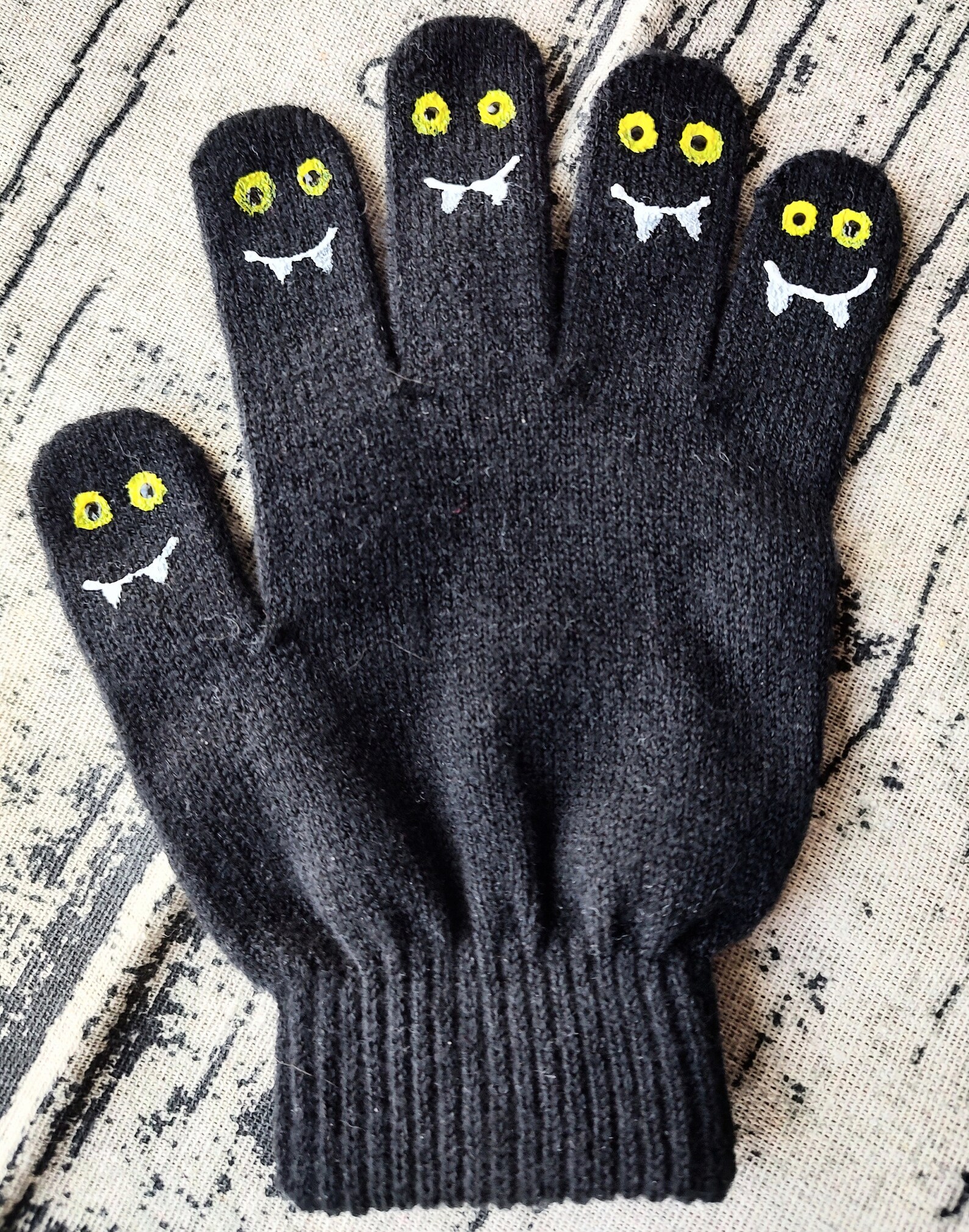 Bat Hand Puppet Bat Story Finger Play Teacher Gift - Etsy