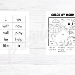 Sight Word Activity Printable Sheets Practice Sheets, Word Search ...