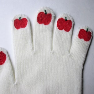 Apple Hand Puppet, Story Telling, Teacher Gift, Literacy Activity - Etsy