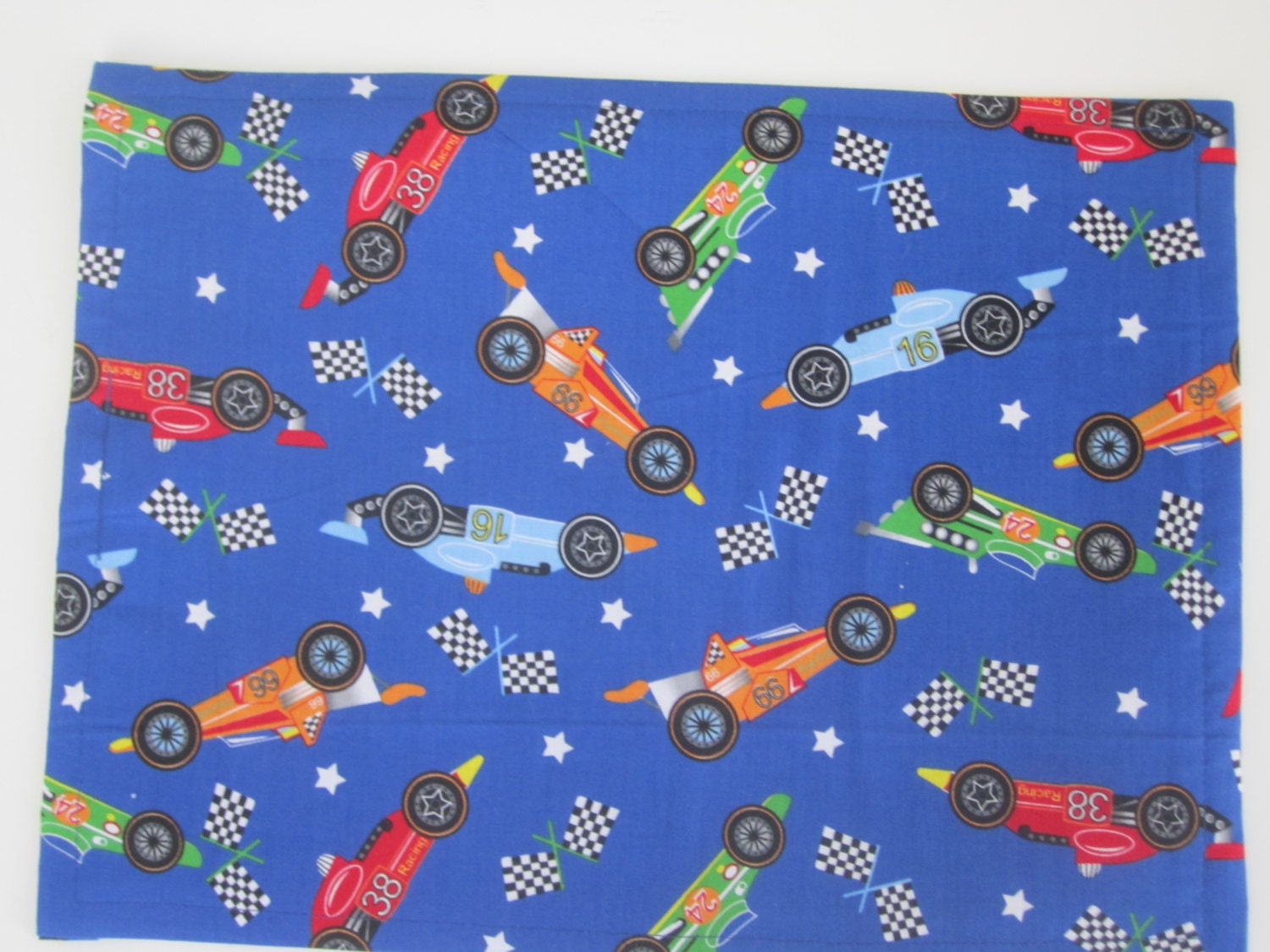 Race Car Chalkboard Placemat, Travel Mat, Activity Mat - Etsy