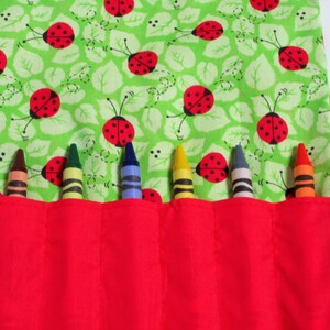 Ladybug Mini Crayon Bag Party Favor Bag Goody Bags Activity Bag - Etsy