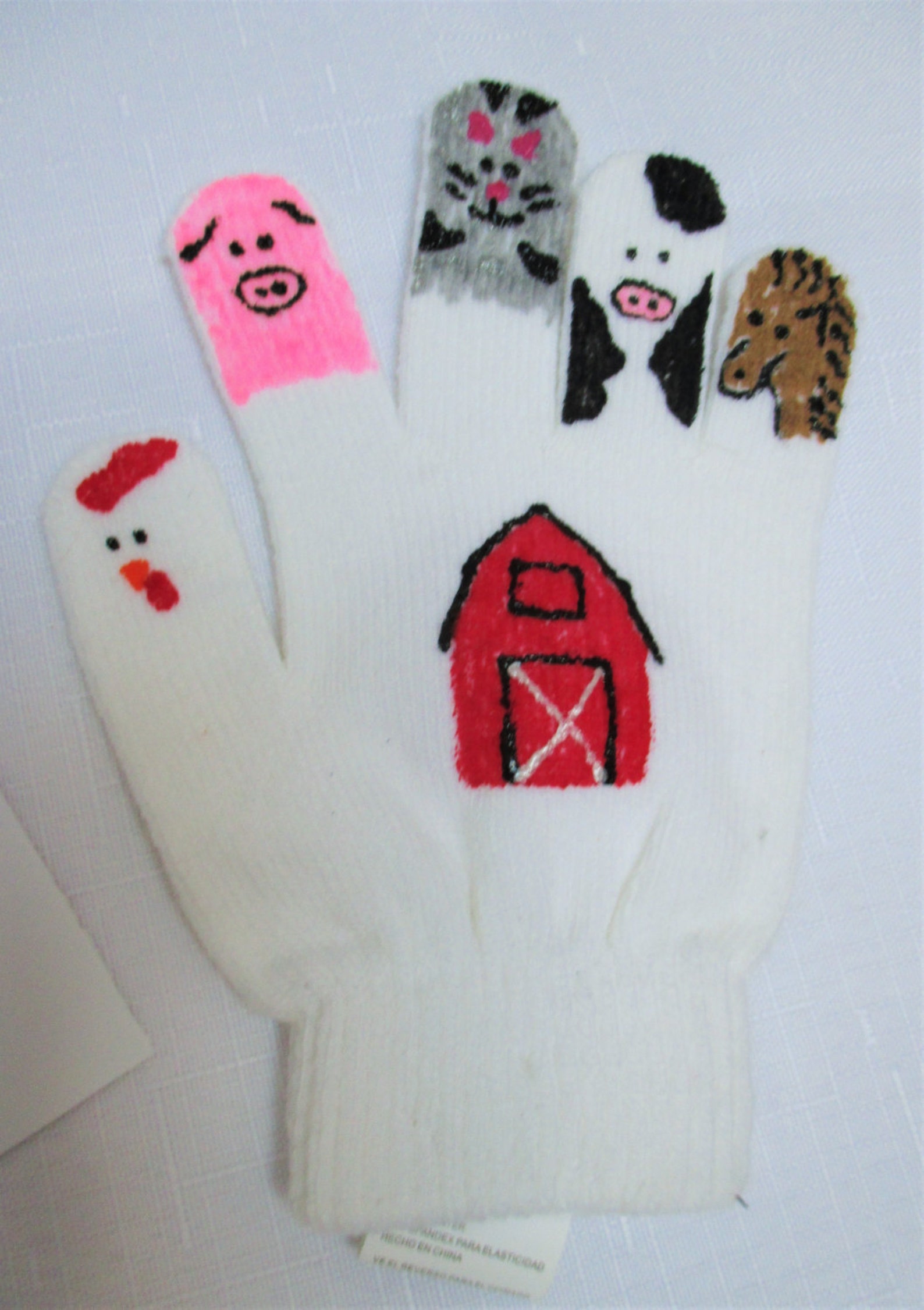 Farm hand puppet farm activity farm song poem activity | Etsy