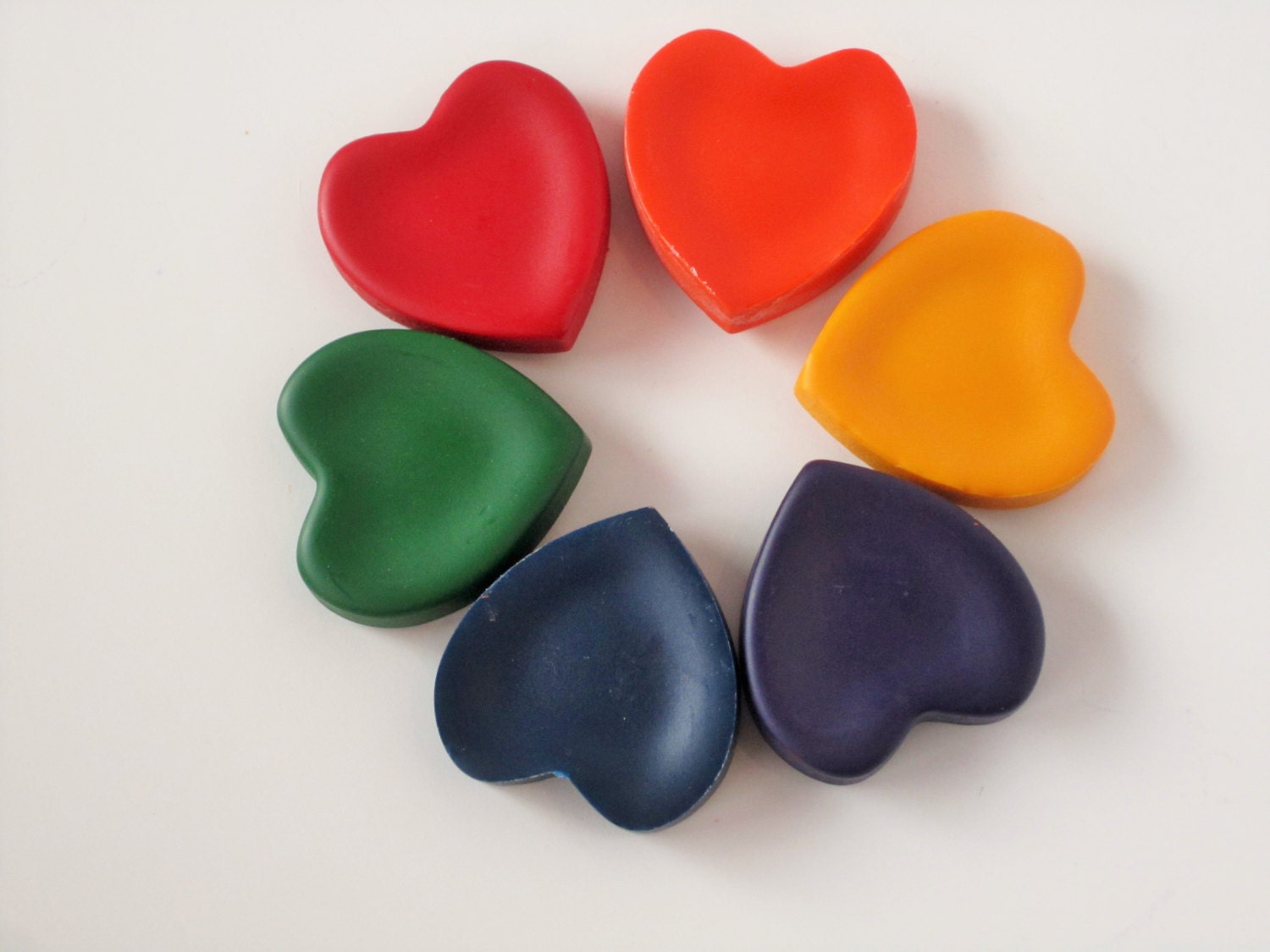 Heart Crayons Party Favors Goody Bags Valentines Day | Etsy