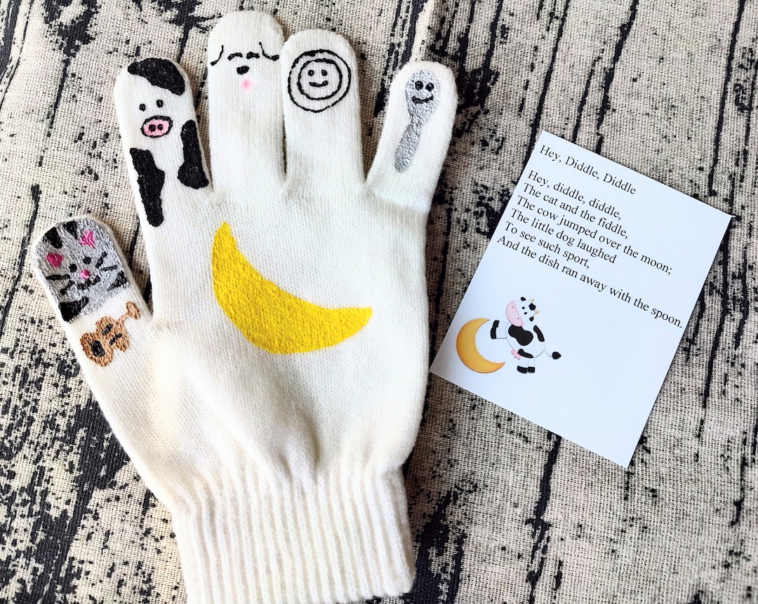 Hey, Diddle, Diddle Hand Puppet, Stoy Telling Puppet, Education Puppet ...