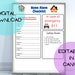 Home Alone Checklist, Kids Checklist, Safetly Check, Downloadable ...