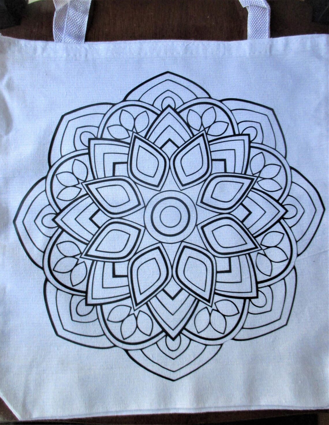 Color Your Own Children's Tote Bags Birthday Gifts Fun - Etsy