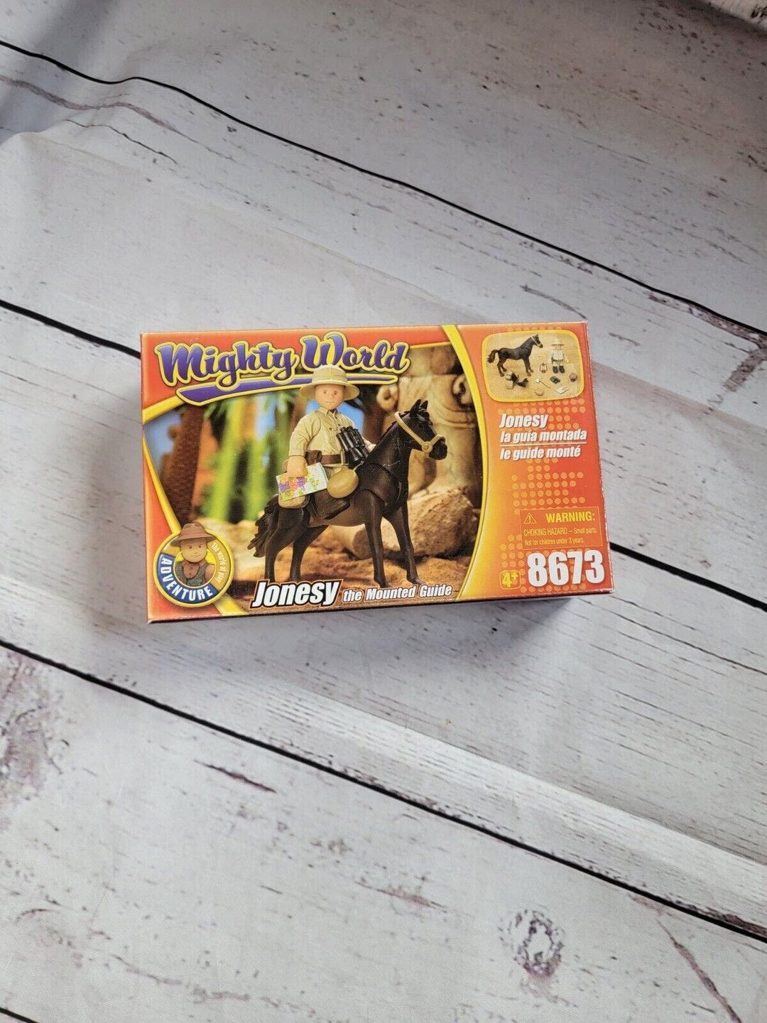 Mighty World Jonsey the Mounted Guide Brand New Open Box Old Stock - Etsy