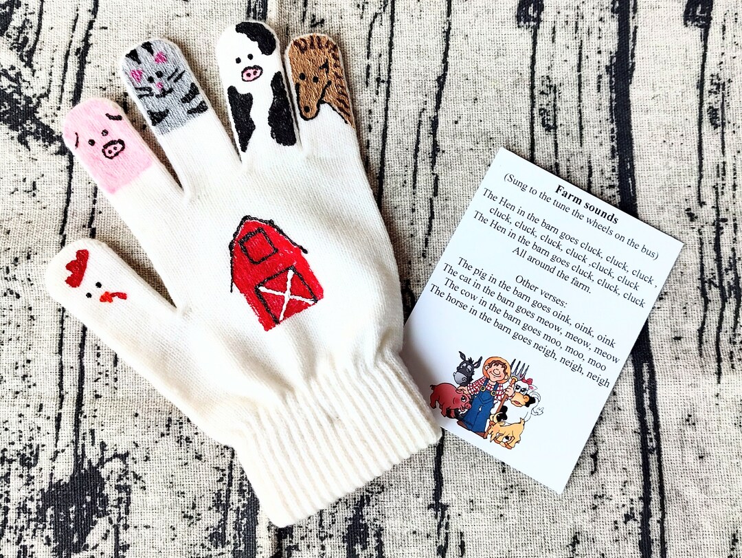 Farm Hand Puppet, Farm Activity, Farm Song, Poem Activity, Teacher Gift ...