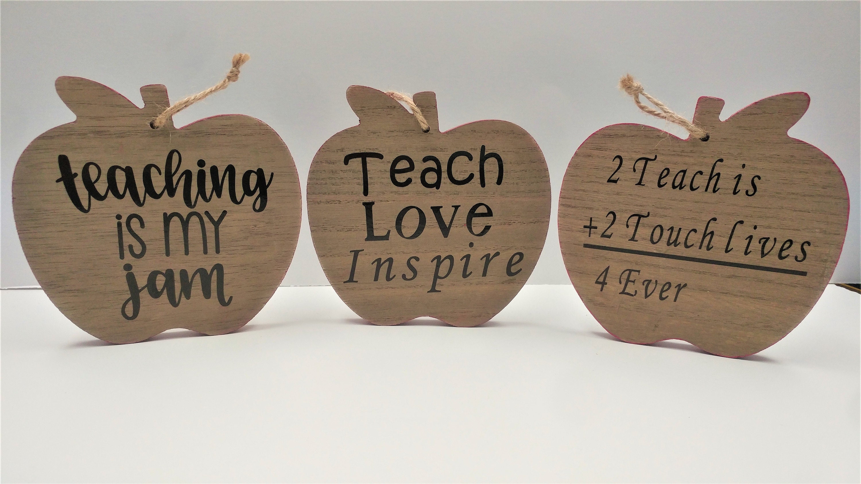 Teacher signs teacher gifts apple teacher signs | Etsy