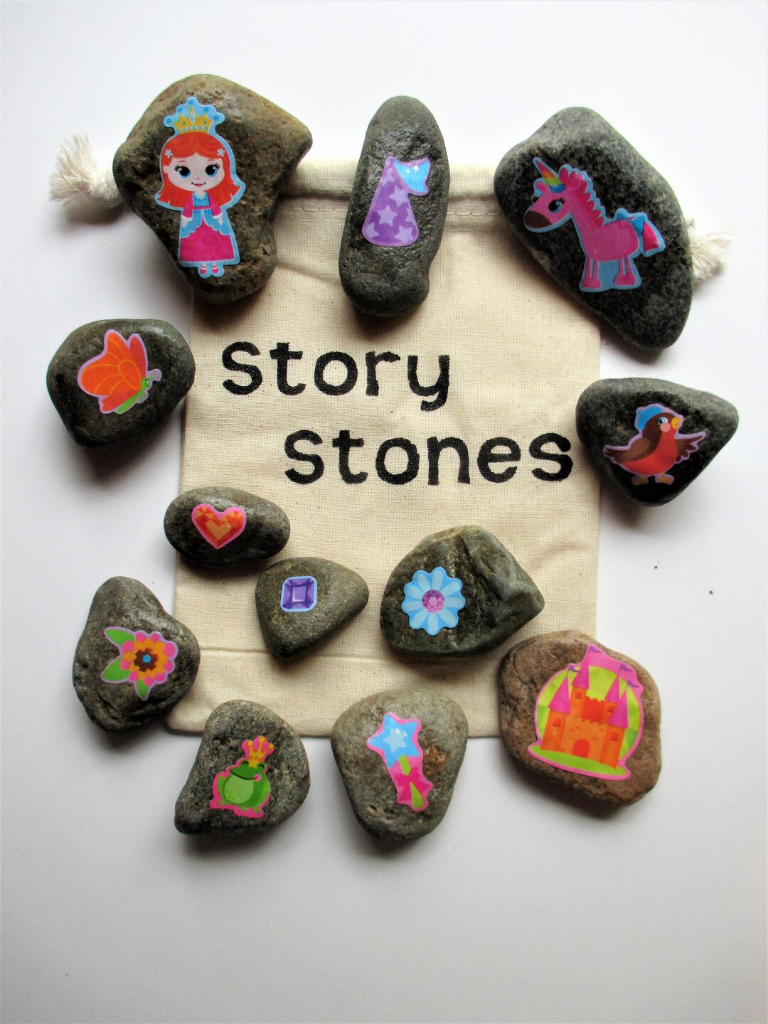 Princess Story Stones, Imagination Builder, Teacher Gifts. Montessori ...