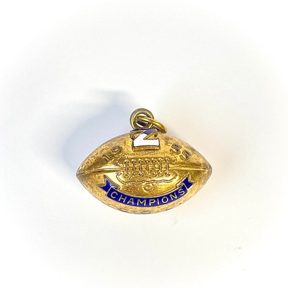 Vintage gold football - Gem