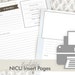 Printable Memory Book Page - NICU Printable Page - Etsy
