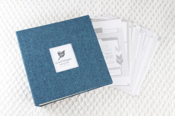 Albums & Journals Craft Supplies & Tools Peacock Blue Linen School Year ...