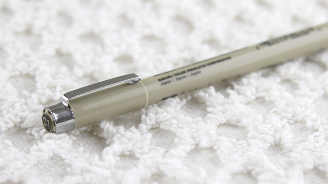 Black Archival Ink Pen - Etsy