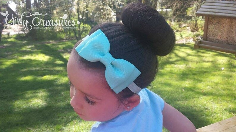 Large Lavender Bow Headband. Girls Lavender Headband. Baby | Etsy